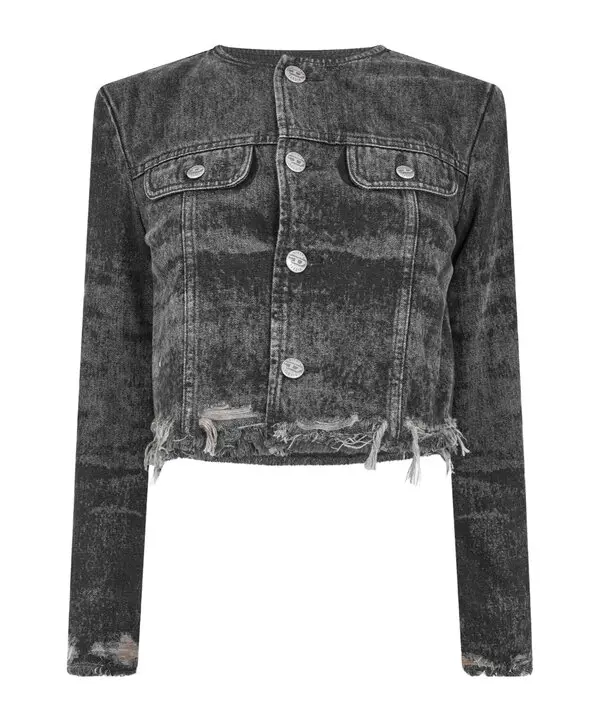 DIESEL® Distressed Denim Jacket