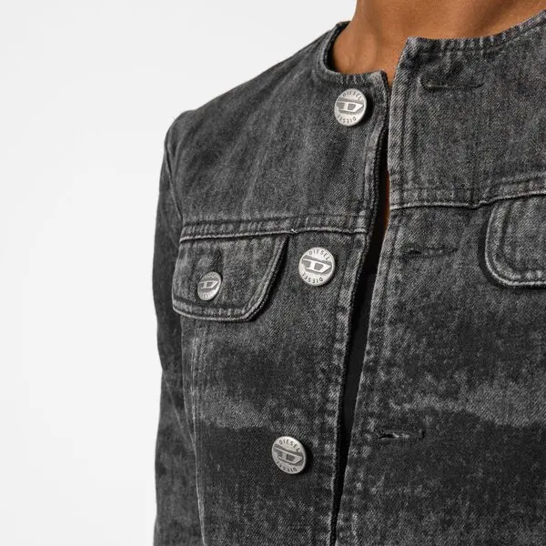 DIESEL® Distressed Denim Jacket - No