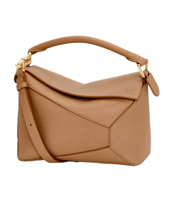 Loewe Puzzle Small Tote Bag - Brown