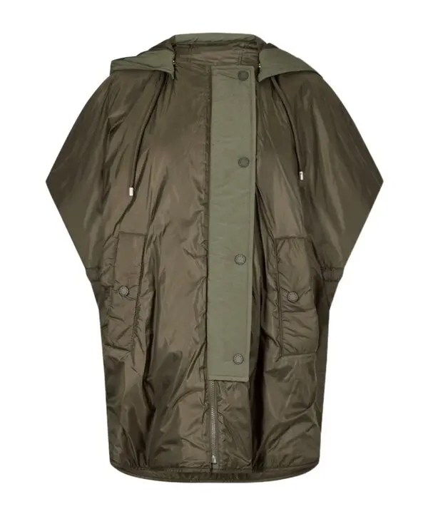 Max Mara Hooded Vest - Green