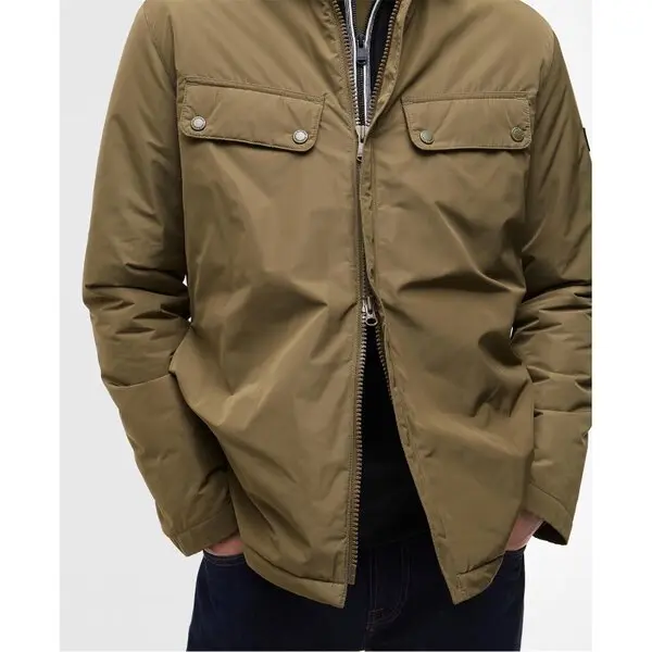 Barbour Shirt Style Zip-up Jacket