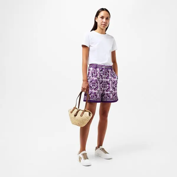 Dolce & Gabbana Minimalist Woven Shoulder Bag