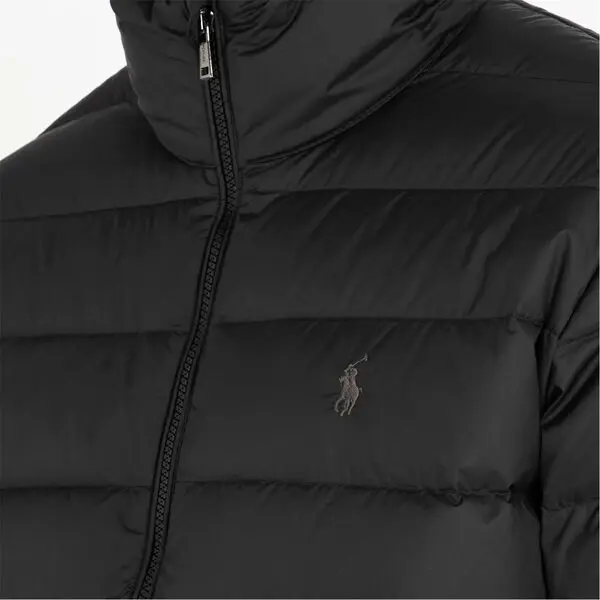 Polo Ralph Lauren Quilted Down Jacket With Logo