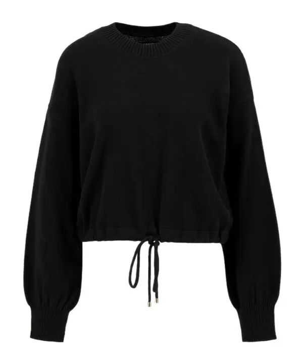 Barbour Long-sleeved Crew Neck Knit Sweater