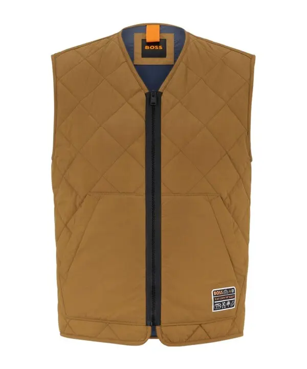Hugo Boss Diamond-quilted Gilet