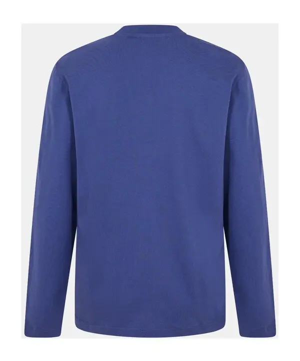 Off-White Logo Long Sleeve T-shirt - Blue