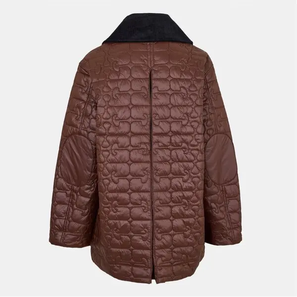 GANNI Quilted Design Jacket