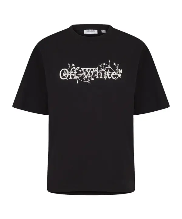 Off-White Flower T-shirt - Black