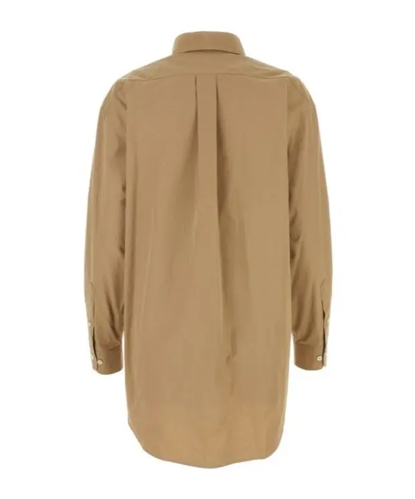 Miu Miu Poplin Shirt - Nude