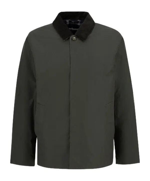 Barbour Long-sleeved Casual Jacket With Classic Collar