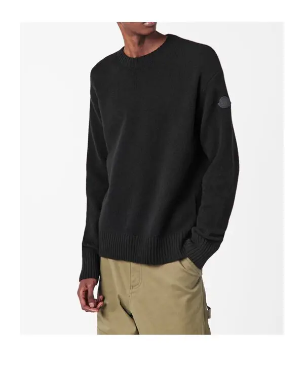Moncler Knit Jacket - Black
