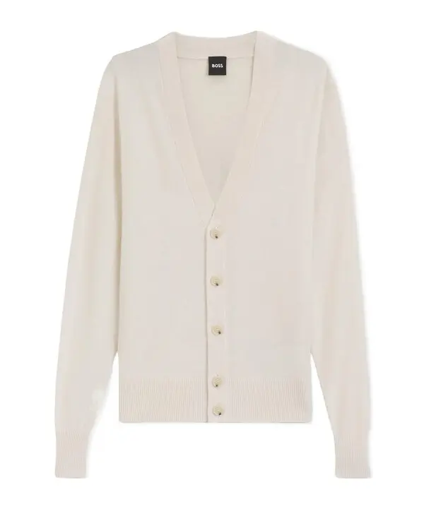 Hugo Boss Knitted V-neck Cardigan
