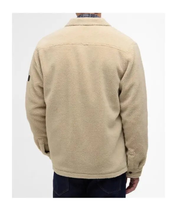 Barbour Teddy Shirt Jacket With Snap Buttons