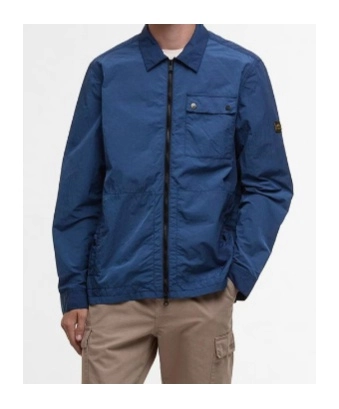 Barbour Long-sleeve Shirt Jacket With Zipper Closure