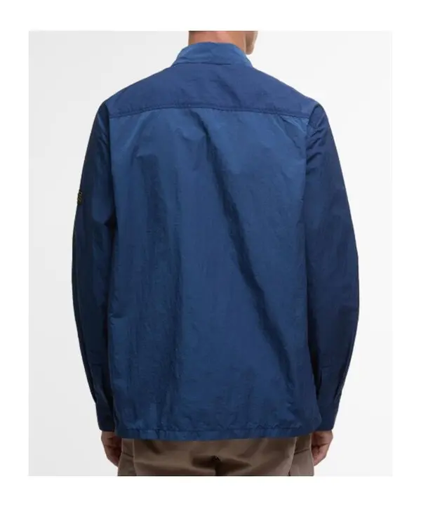 Barbour Long-sleeve Shirt Jacket With Zipper Closure
