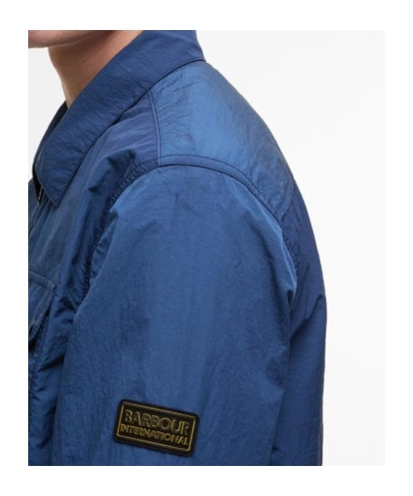 Barbour Long-sleeve Shirt Jacket With Zipper Closure