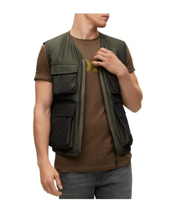 Hugo Boss Slim-fit Water-repellent Gilet