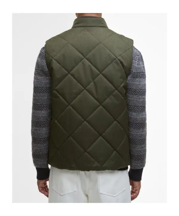 Barbour Stand-up Collar Zip-up Vest
