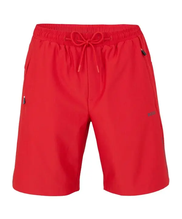 Hugo Boss Solid Color Casual Shorts