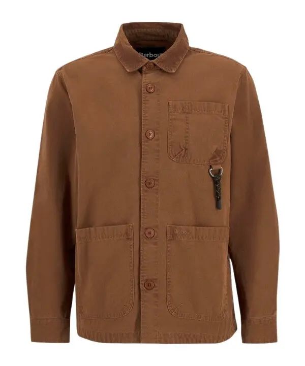 Barbour Shirt Jacket With Patch Pocket