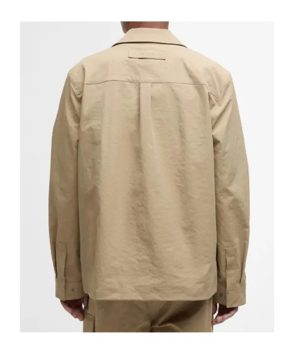 Barbour Long-sleeved Zip Up Shirt Jacket