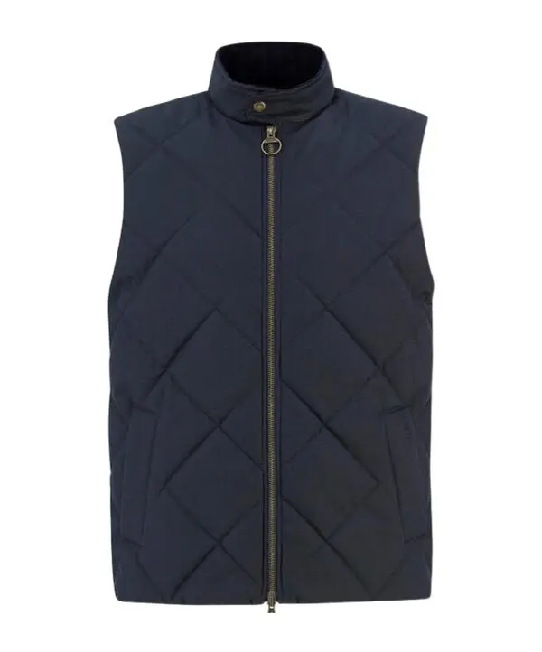 Barbour Stand-up Collar Zip-up Vest