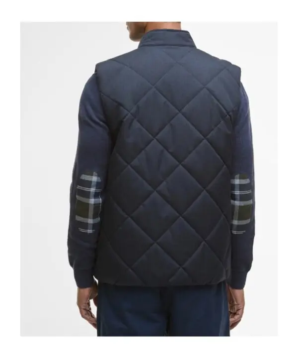 Barbour Stand-up Collar Zip-up Vest