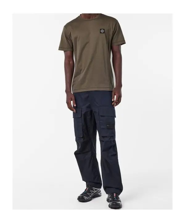Stone Island Logo Patch T-shirt