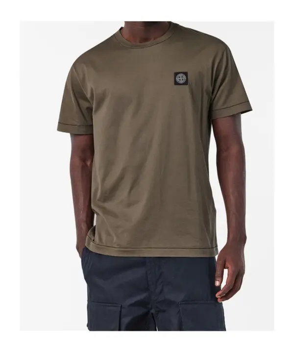 Stone Island Logo Patch T-shirt