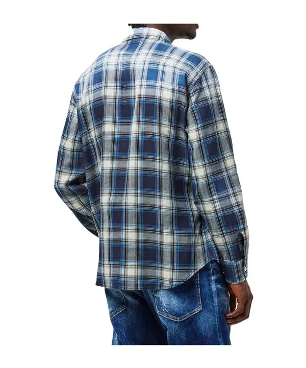 Dsquared2 Flannel Plaid Shirt