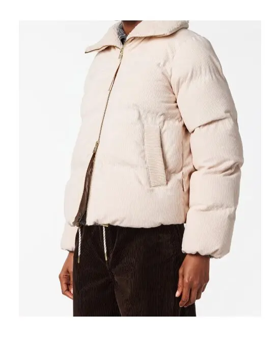 Varley Long-sleeved Zippered Cotton Jacket