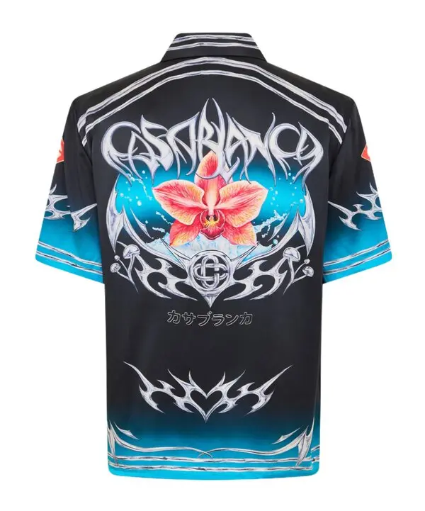 Casablanca Printed Short-sleeved Shirt