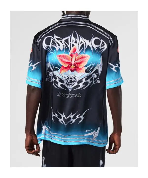 Casablanca Printed Short-sleeved Shirt