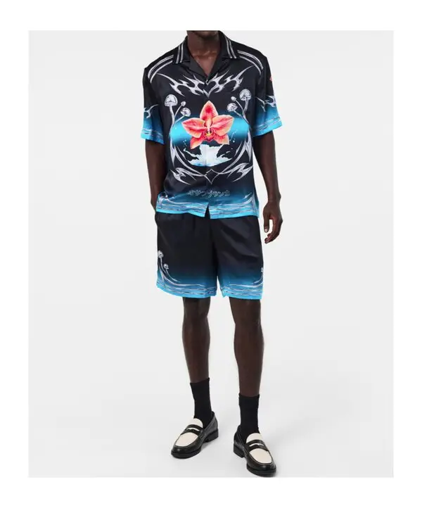 Casablanca Printed Short-sleeved Shirt
