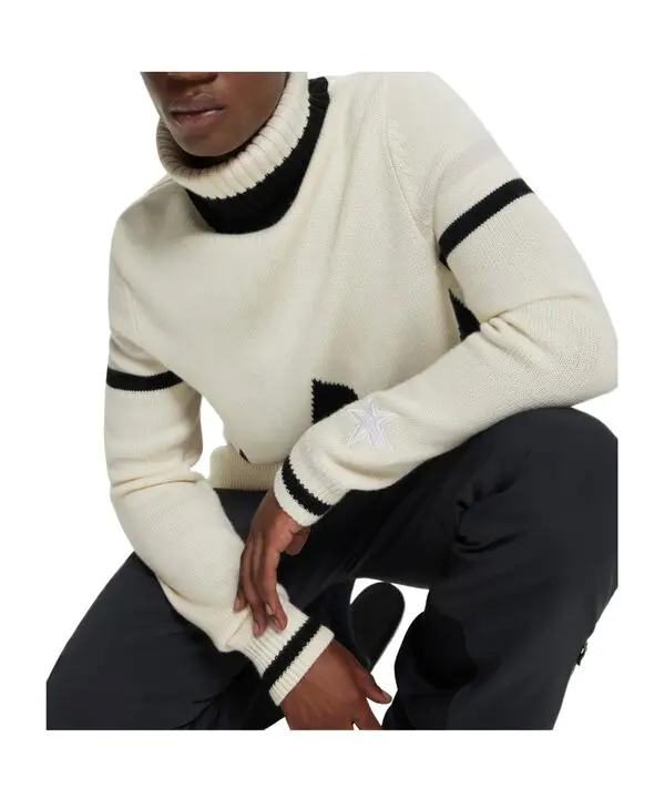 Hugo Boss Off- Turtleneck Knit Sweater