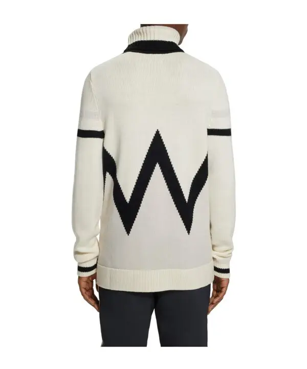 Hugo Boss Off- Turtleneck Knit Sweater