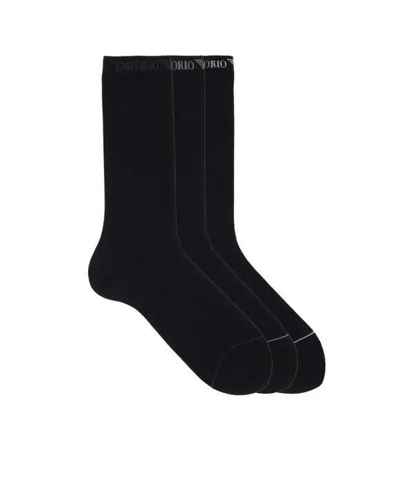 Emporio Armani Minimalist Mid-calf Socks