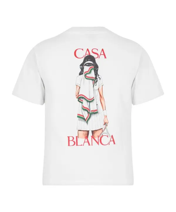 Casablanca Round-neck Printed T-shirt