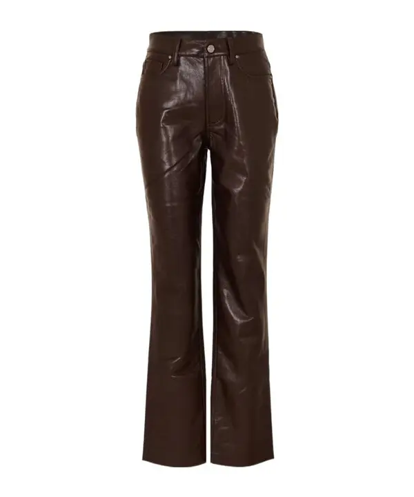 ANINE BING Leather Trousers