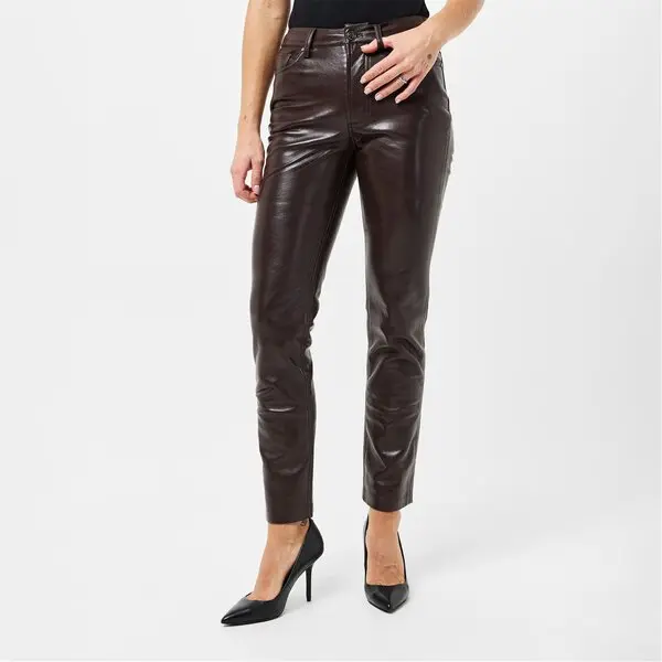 ANINE BING Leather Trousers