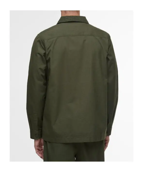 Barbour Long-sleeved Shirt Jacket With Classic Collar