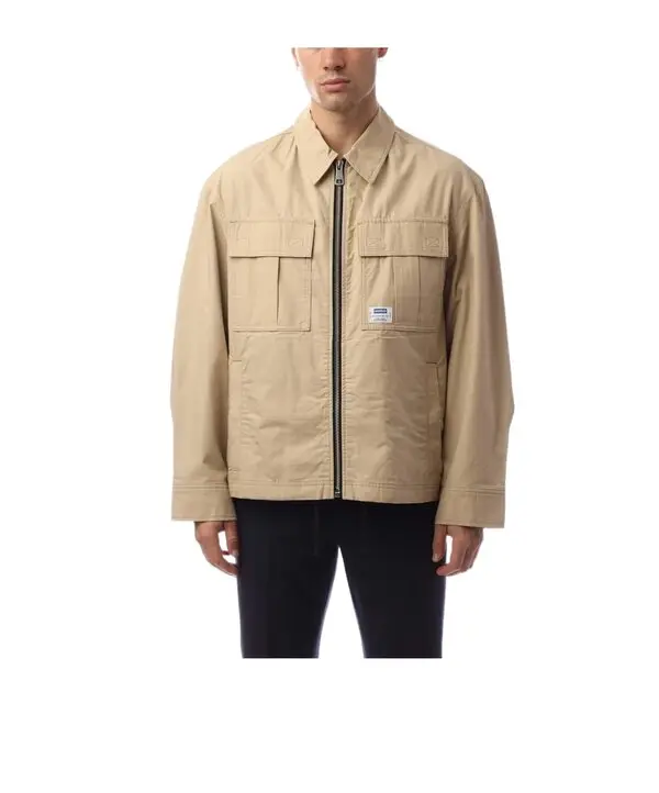 Hugo Boss Logo Label Jacket - Beige