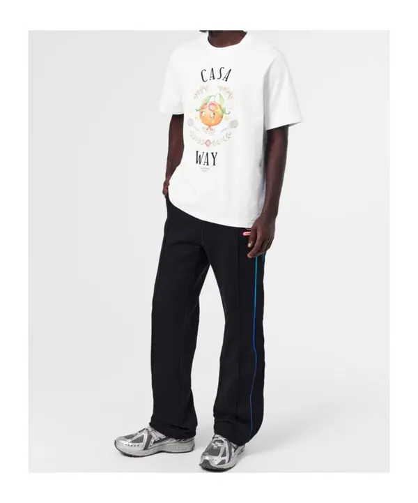 Casablanca Logo Crew Neck T-shirt