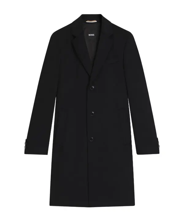 Hugo Boss Lapel Sleeveovercoat