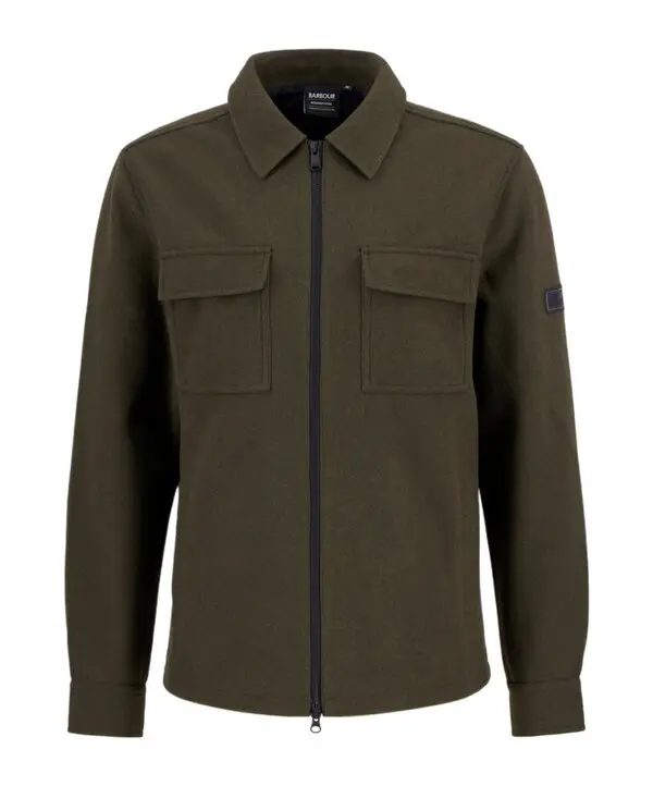 Barbour Long Sleeved Casual Jacket With Collared Neckline