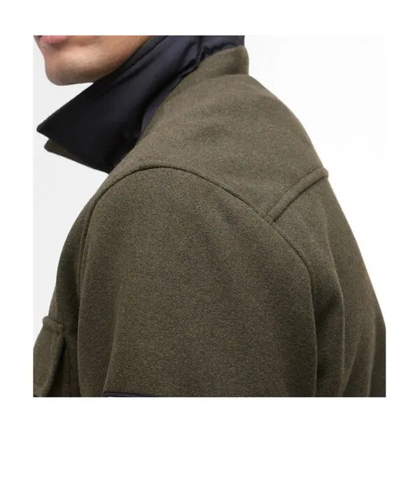 Barbour Long Sleeved Casual Jacket With Collared Neckline