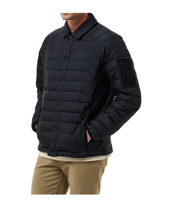 Hugo Boss Quilted Down Shirt Jacket