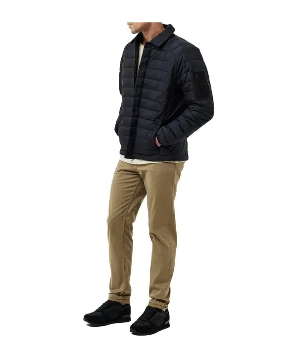 Hugo Boss Quilted Down Shirt Jacket