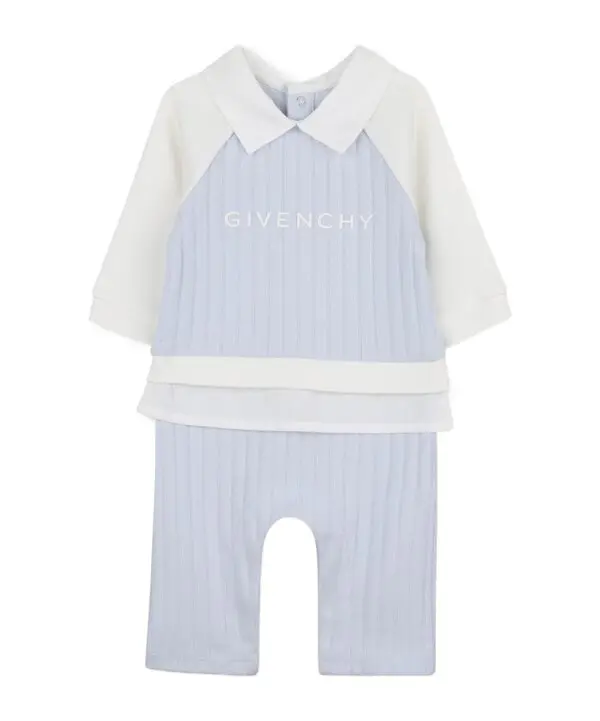 Givenchy Logo Snap-button Bodysuit