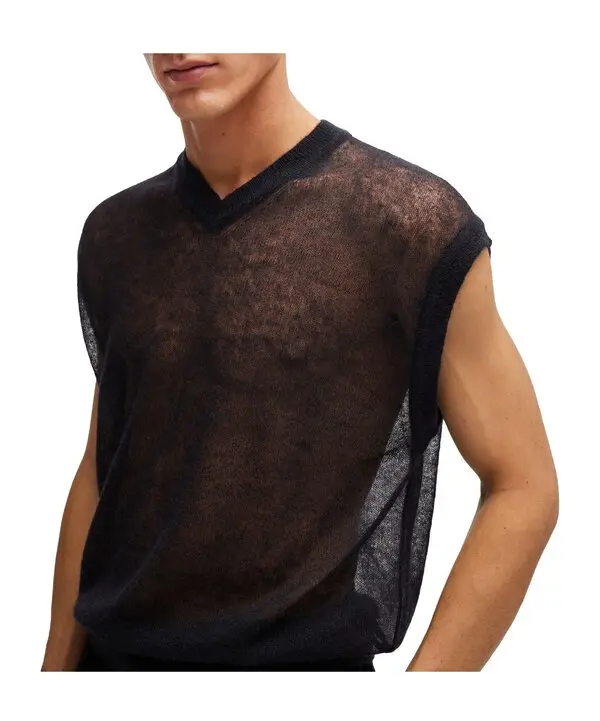Hugo Boss V-neck Knit Vest